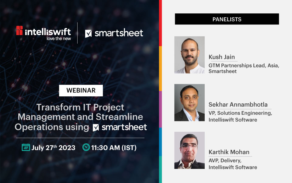 WEBINAR: Transform IT Project Management and Streamline Operations ... WEBINAR: Transform IT Project Management and Streamline Operations ...